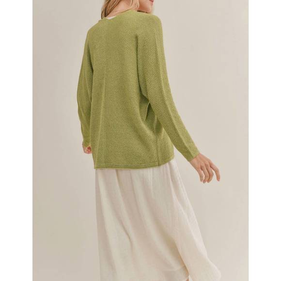 Sadie & Sage | Sweaters | New Sadie Sage Palm Tree Cardigan In Green ...